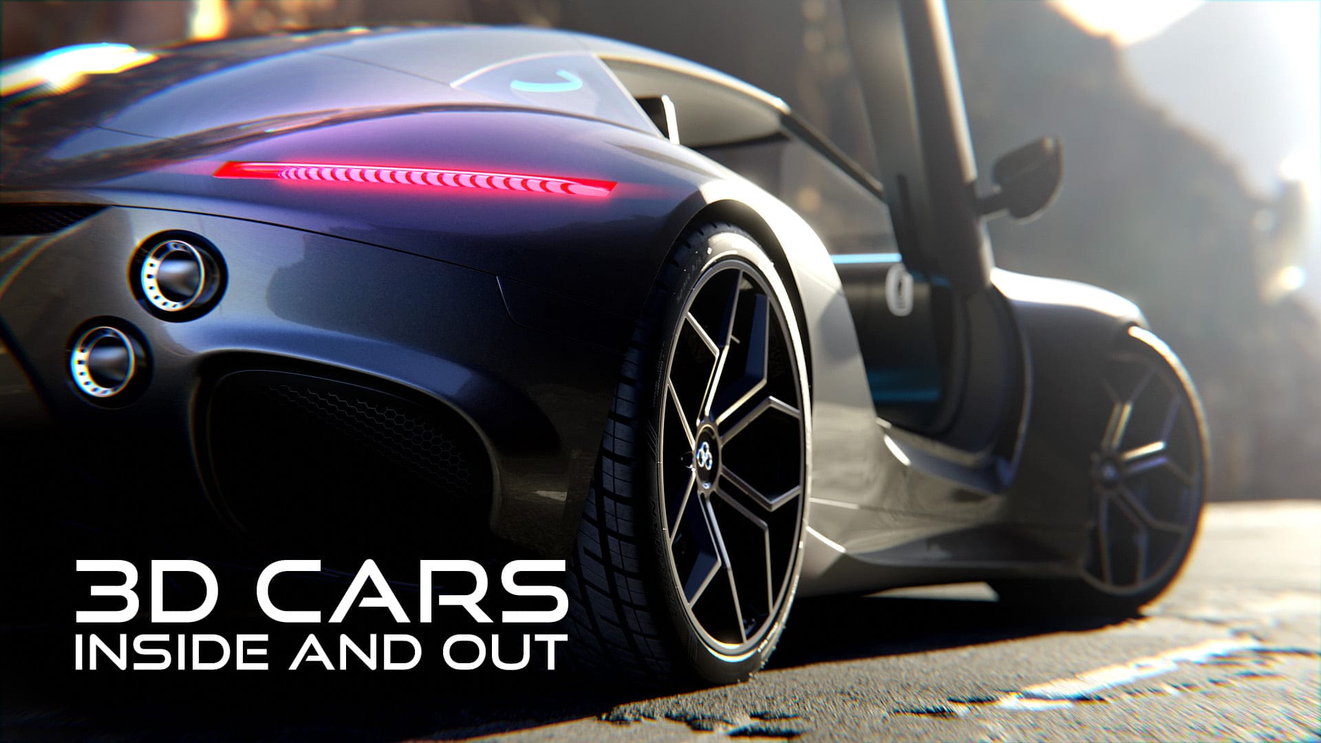 Blender - 3D Cars - Inside and Out by CGMasters - Updates Blender Việt Nam