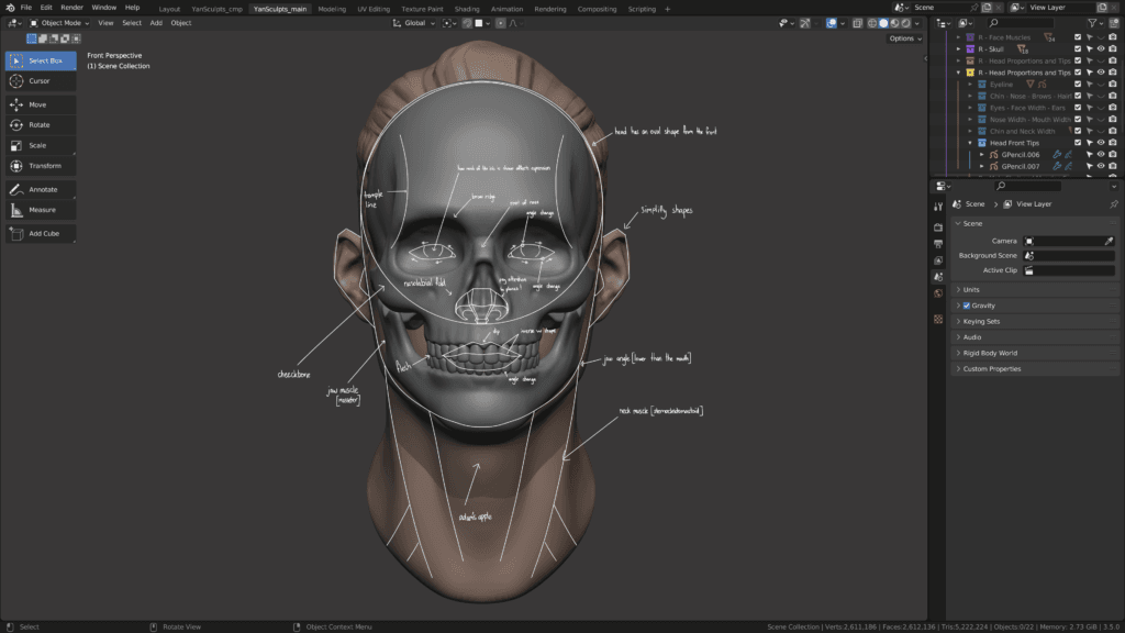 Khóa học Điêu khắc Mô Hình Người Chuyên Nghiệp Blender Việt Nam